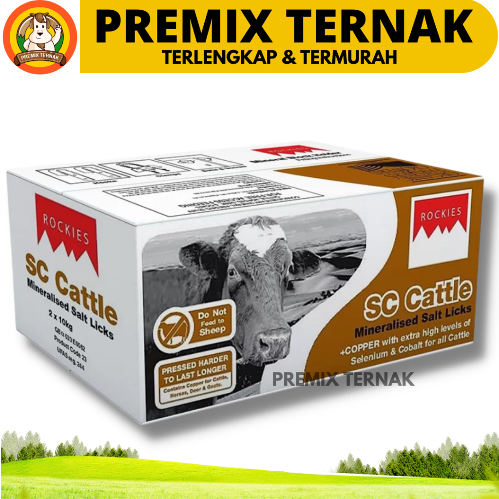 Jual MINERAL BLOK SC CATTLE 10 KG - MINERAL BLOK SAPI - SC CATTLE ...