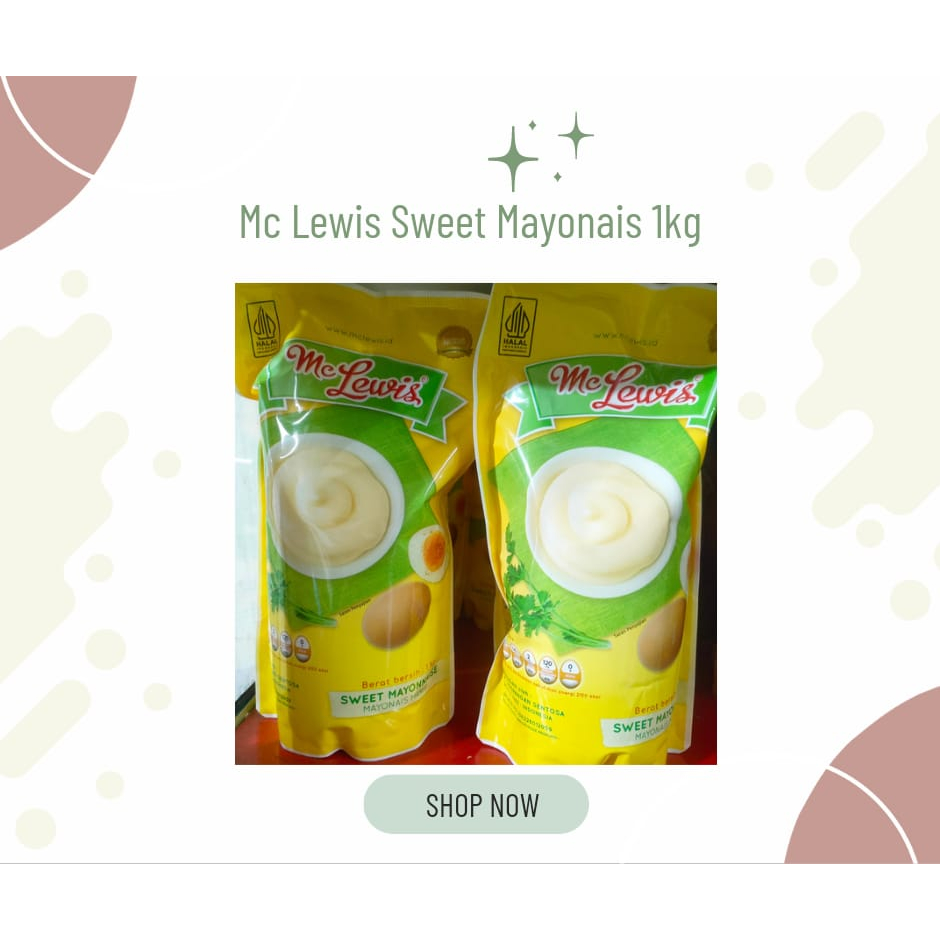 Jual Mc Lewis Sweet Mayo 1kg | Shopee Indonesia