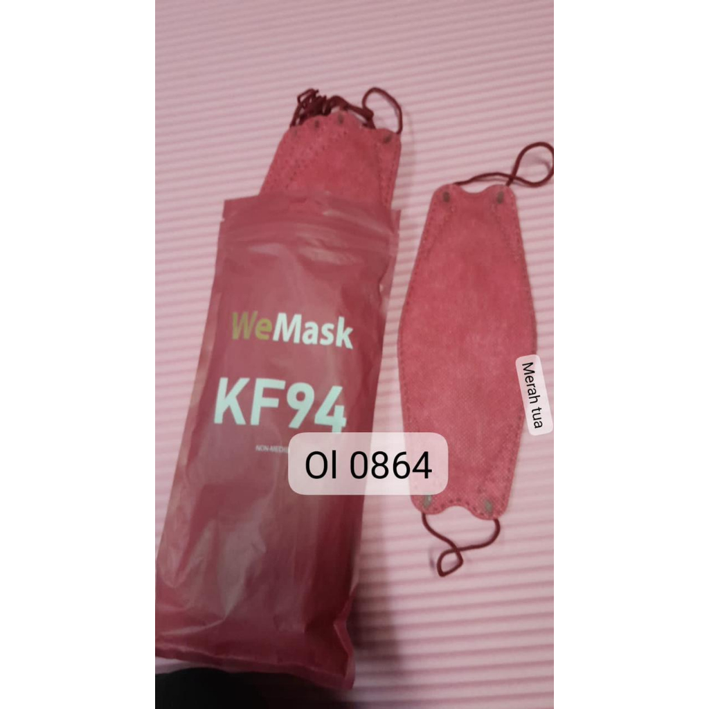 Jual Bintang Makmur - Isi 1Pack/10Pcs Masker KF94 Korea Warna-Warni 4 Ply | Shopee Indonesia