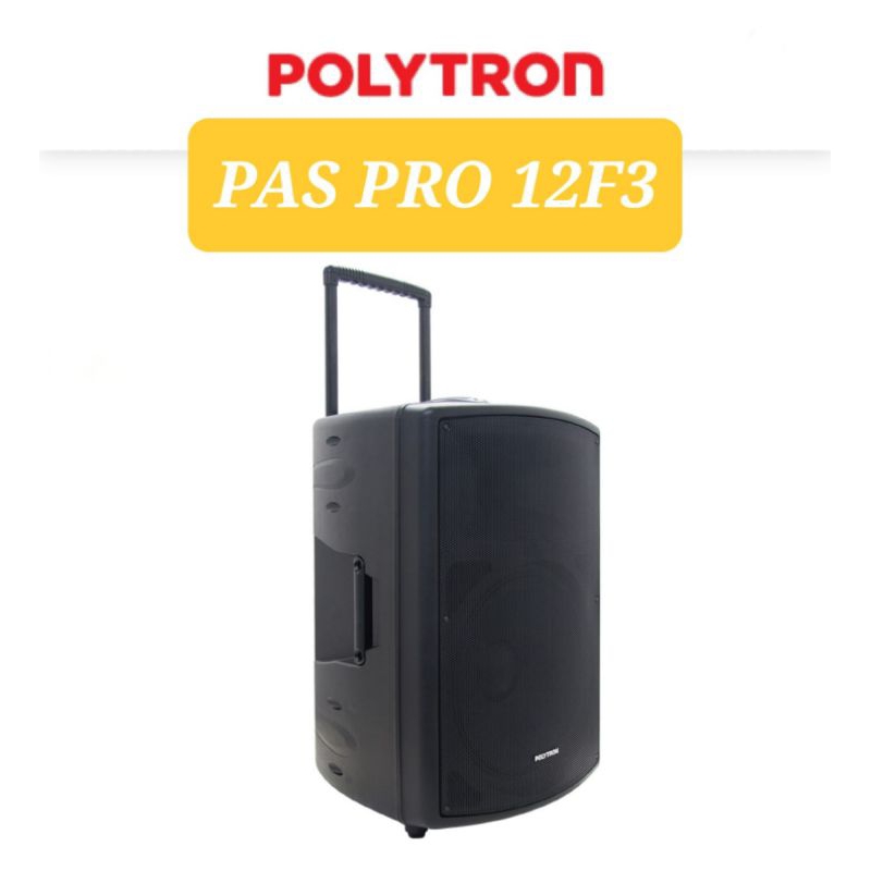 Jual SPEAKER AKTIF POLYTRON - PASPRO 12F3 | Shopee Indonesia