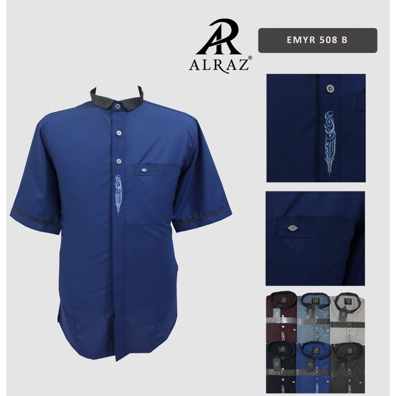 Jual ALRAZ-Koko Half Sleeve Emyr 508B | Shopee Indonesia