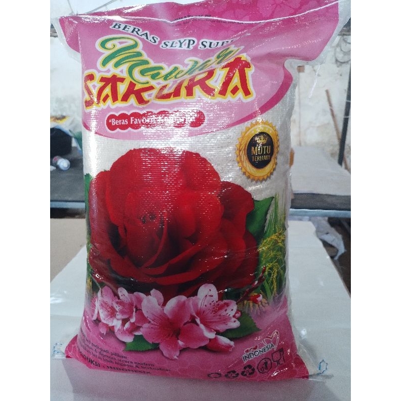 Jual Beras 25Kg Cap Mawar sakura/(AREA SURABAYA BISA CHAT LANGSUNG ...