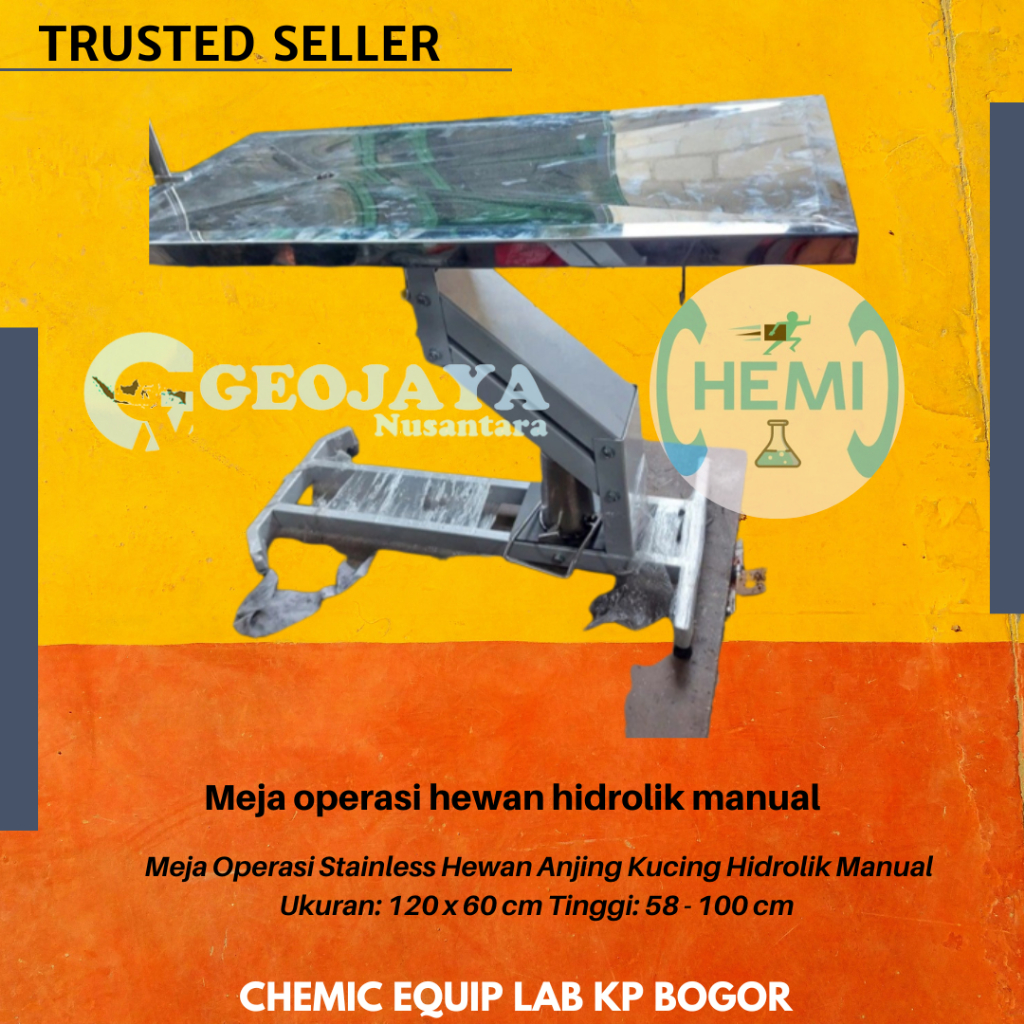 Jual Meja operasi hewan hidrolik manual | Shopee Indonesia
