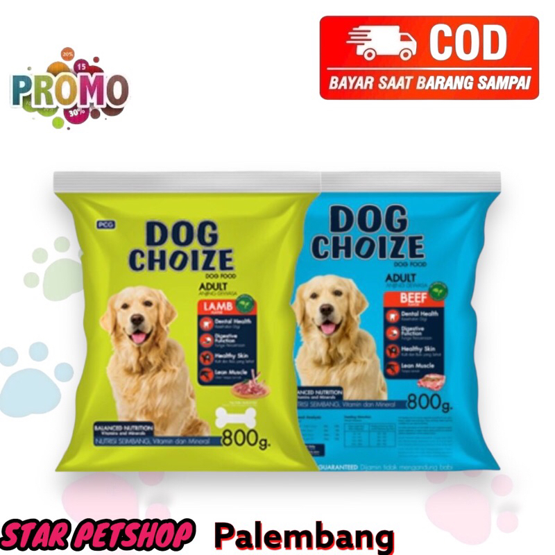 Jual Makanan Anjing Dog Choize 800g | Shopee Indonesia