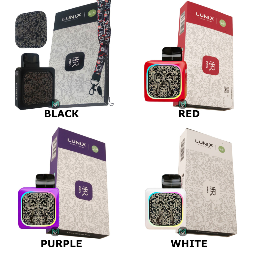 Jual Pod Vape Vapor Lunix Mr Pro Kit 15W 900Mah Authentic By Lunix Indo ...