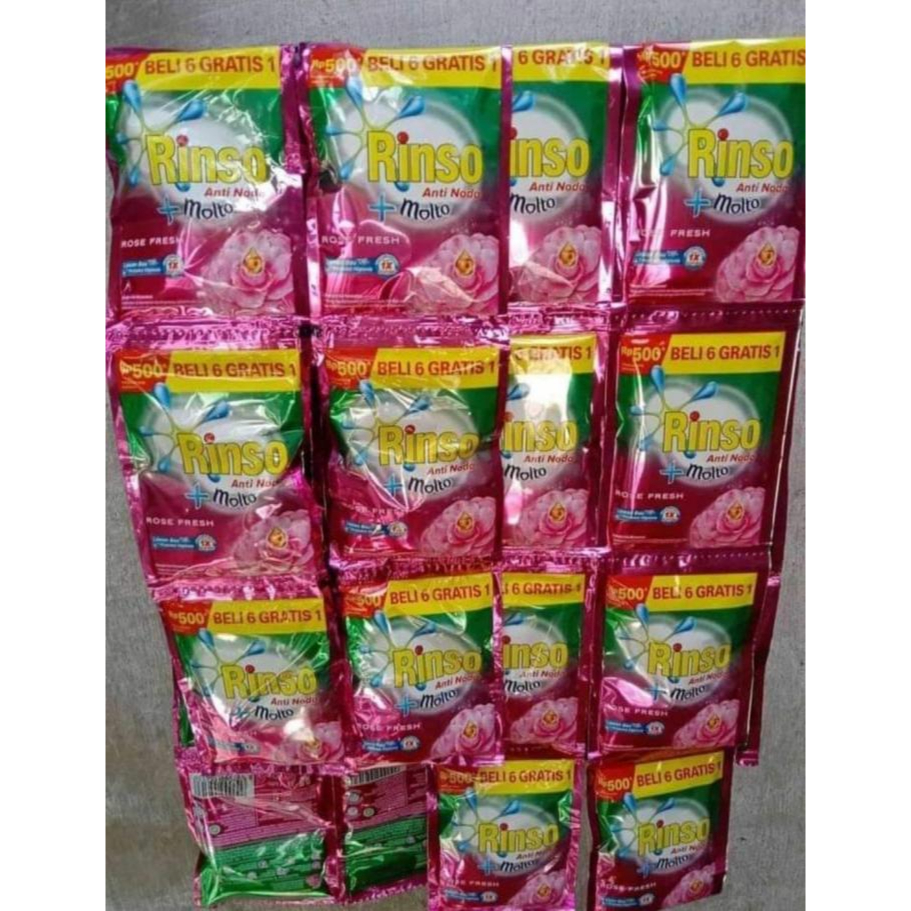 Jual Rinso cair renteng 500an isi 36 sachet 18 ml | Shopee Indonesia