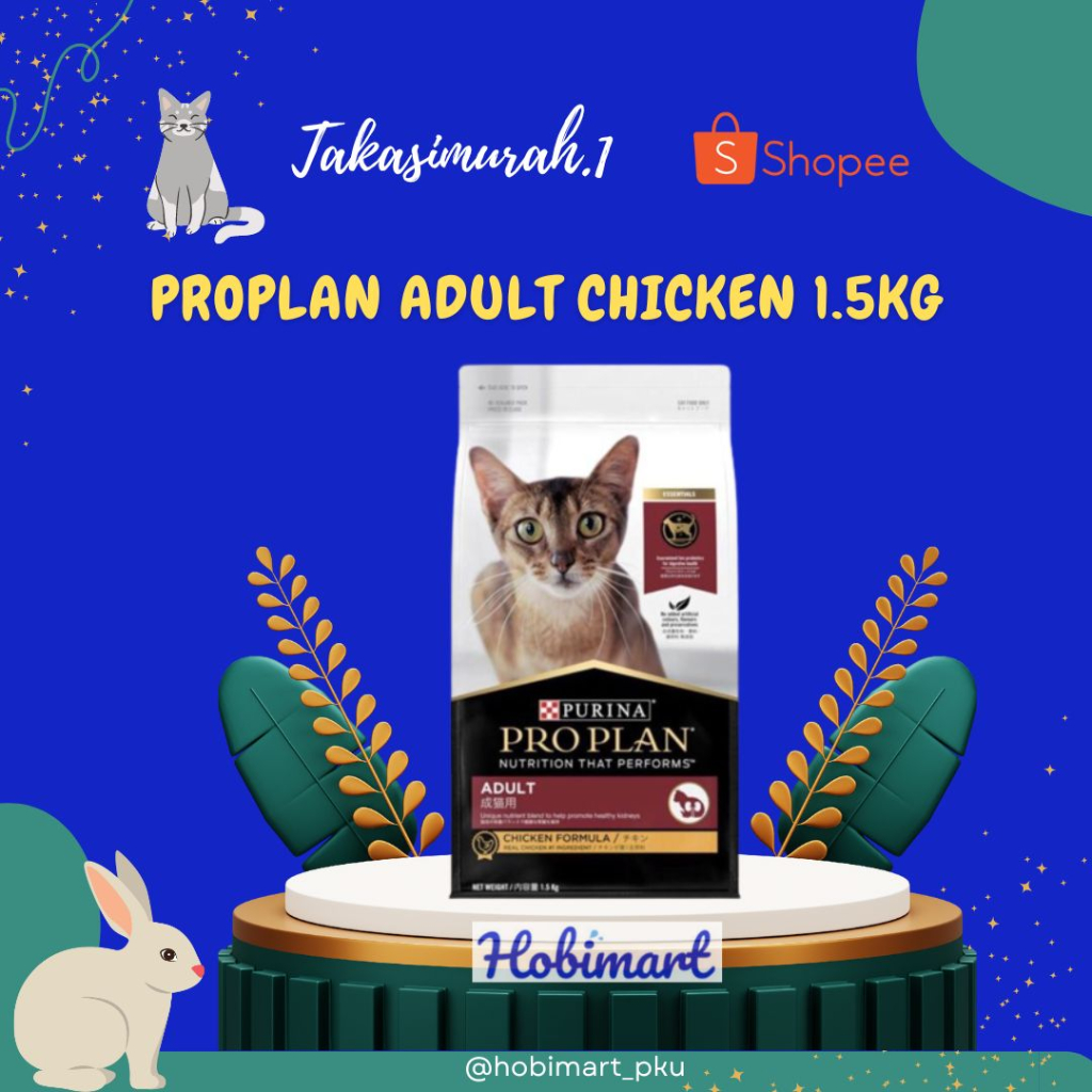 Jual PRO PLAN ADULT CHICKEN 1.5 KG | Shopee Indonesia