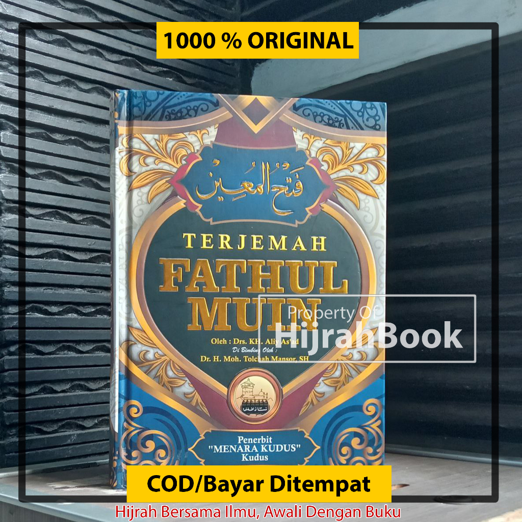Jual Terjemah Buku Fathul Muin Drs KH Aliy As'ad Terbitan Menara Kudus ...