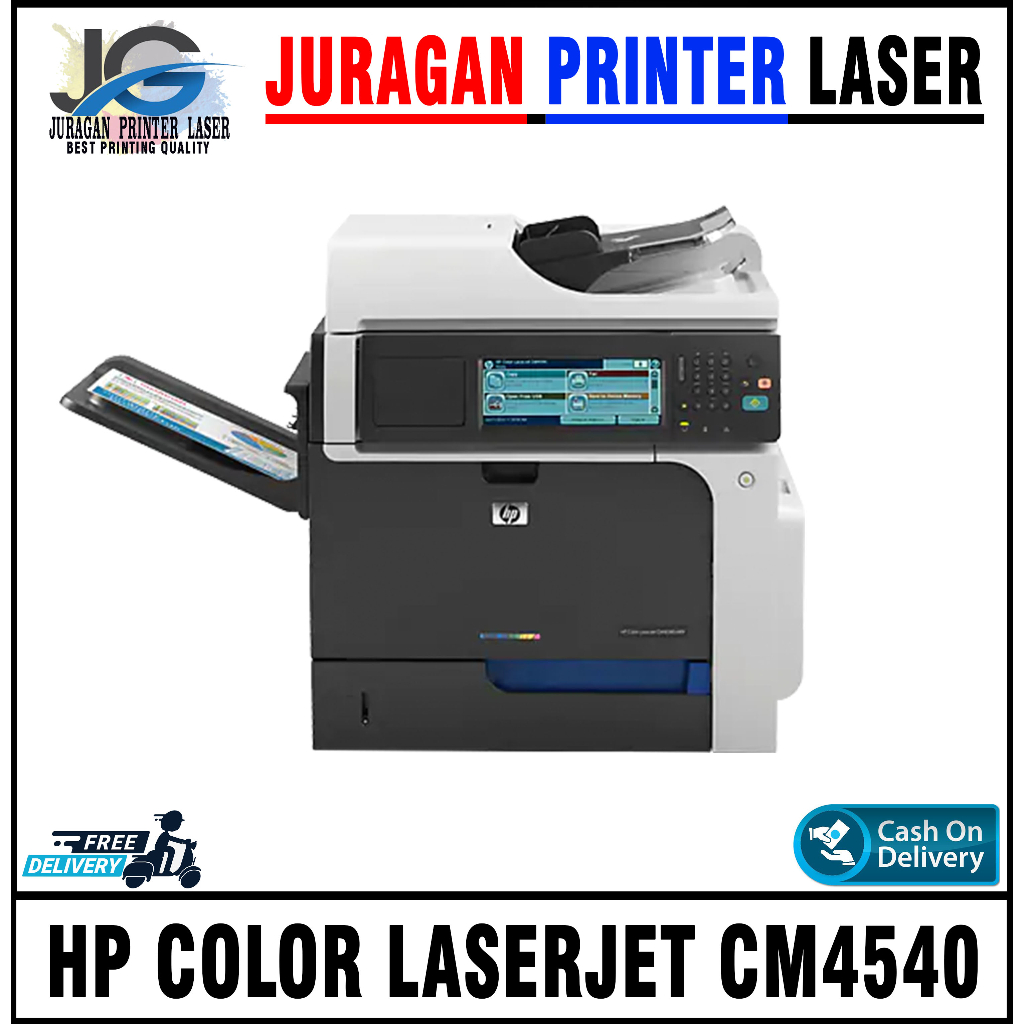 Jual PRINTER HP COLOR LASERJET CM4540 | Shopee Indonesia