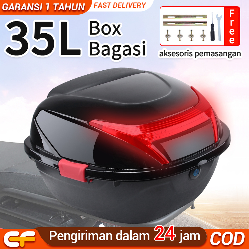 Jual ⭐Ready stock ⭐ Epic Finds Box motor belakang 35 Liter , bagasi ...