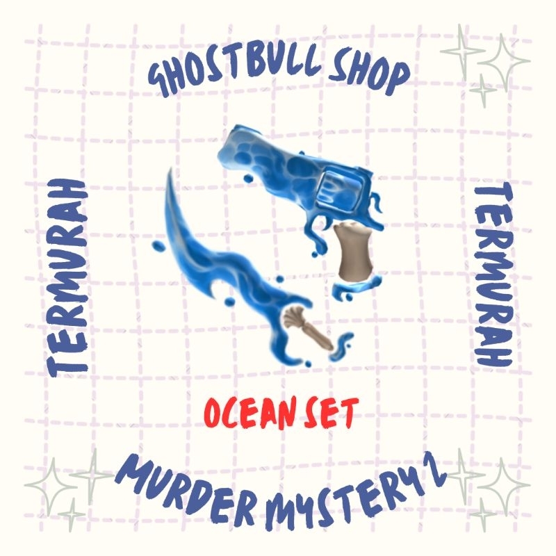 Jual Antivirus Ocean Set Murder Mystery MM2 Roblox Psx | Shopee Indonesia