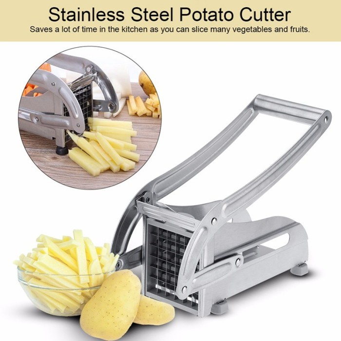 Jual Potato Chipper Alat Pemotong Kentang full stainless Potato Chipper ...