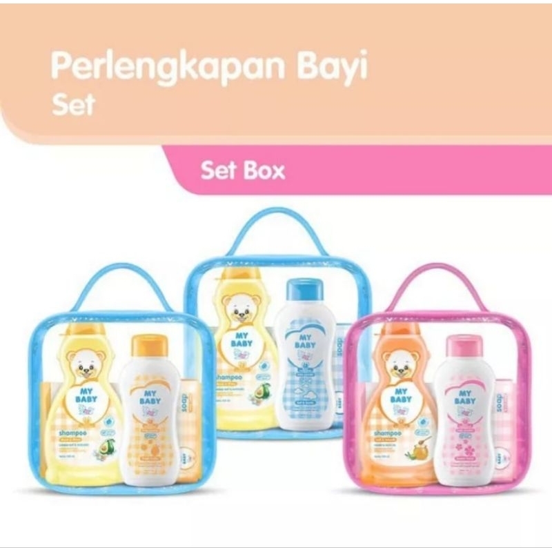 Jual My baby travel pack/paket perlengkapan bayi/baby gift set isi 4 ...