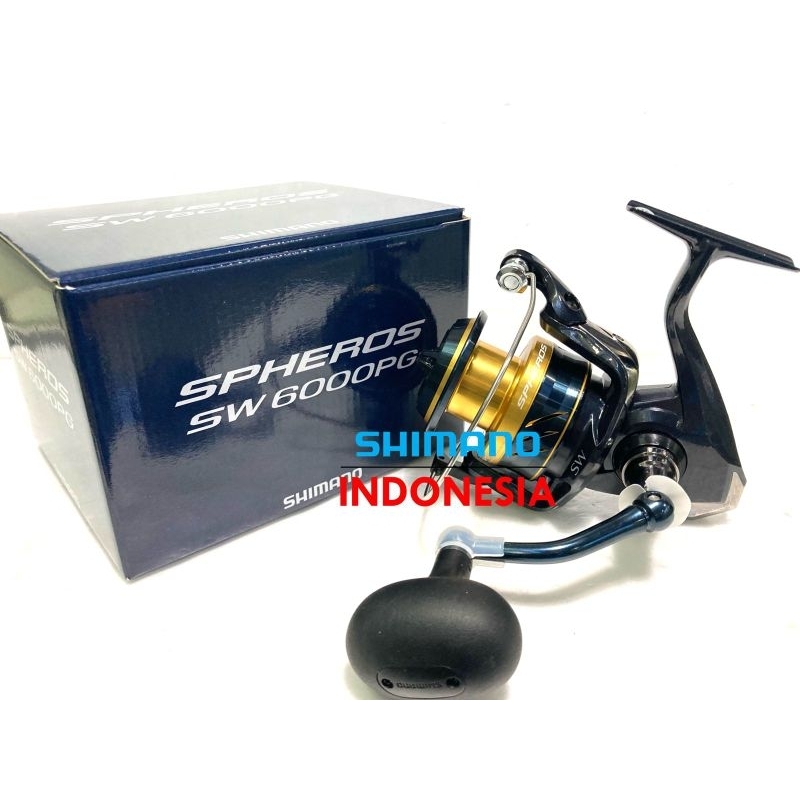Jual REEL SHIMANO SPHEROS 2021 SW 6000PG|REEL JIGGING BOTTOM FISHING DASARAN | Shopee Indonesia