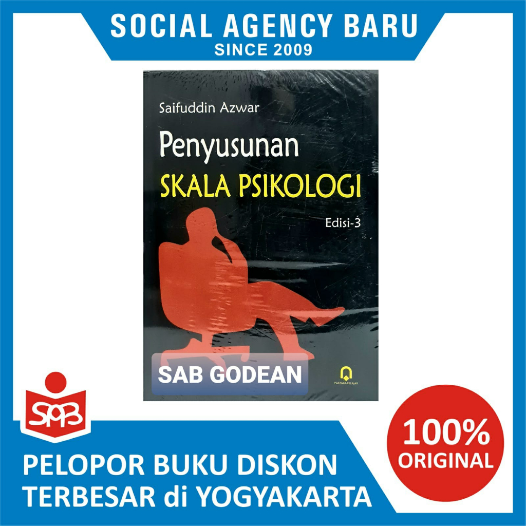 Jual BUKU ORIGINAL-PENYUSUNAN SKALA PSIKOLOGI EDISI 3-SAIFUDDIN AZWAR ...