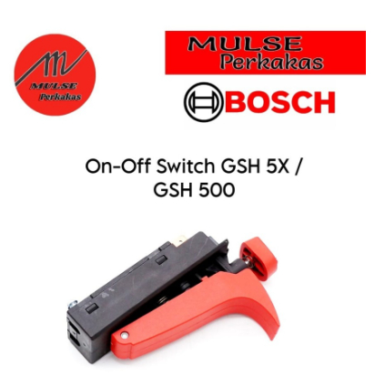 Jual On-Off Switch Bor Bobok GSH 5X / GSH 500 Bosch (Original) | Shopee ...