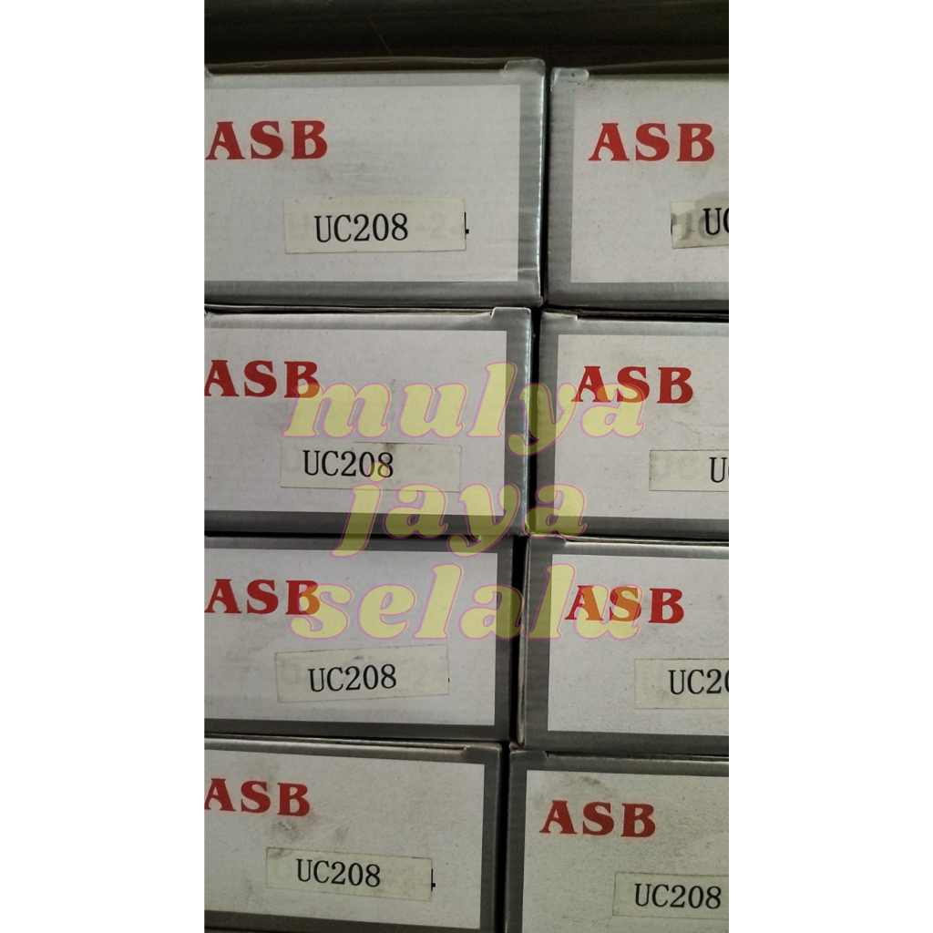 Jual BEARING UC 208 AS 40 MEREK ASB | Shopee Indonesia