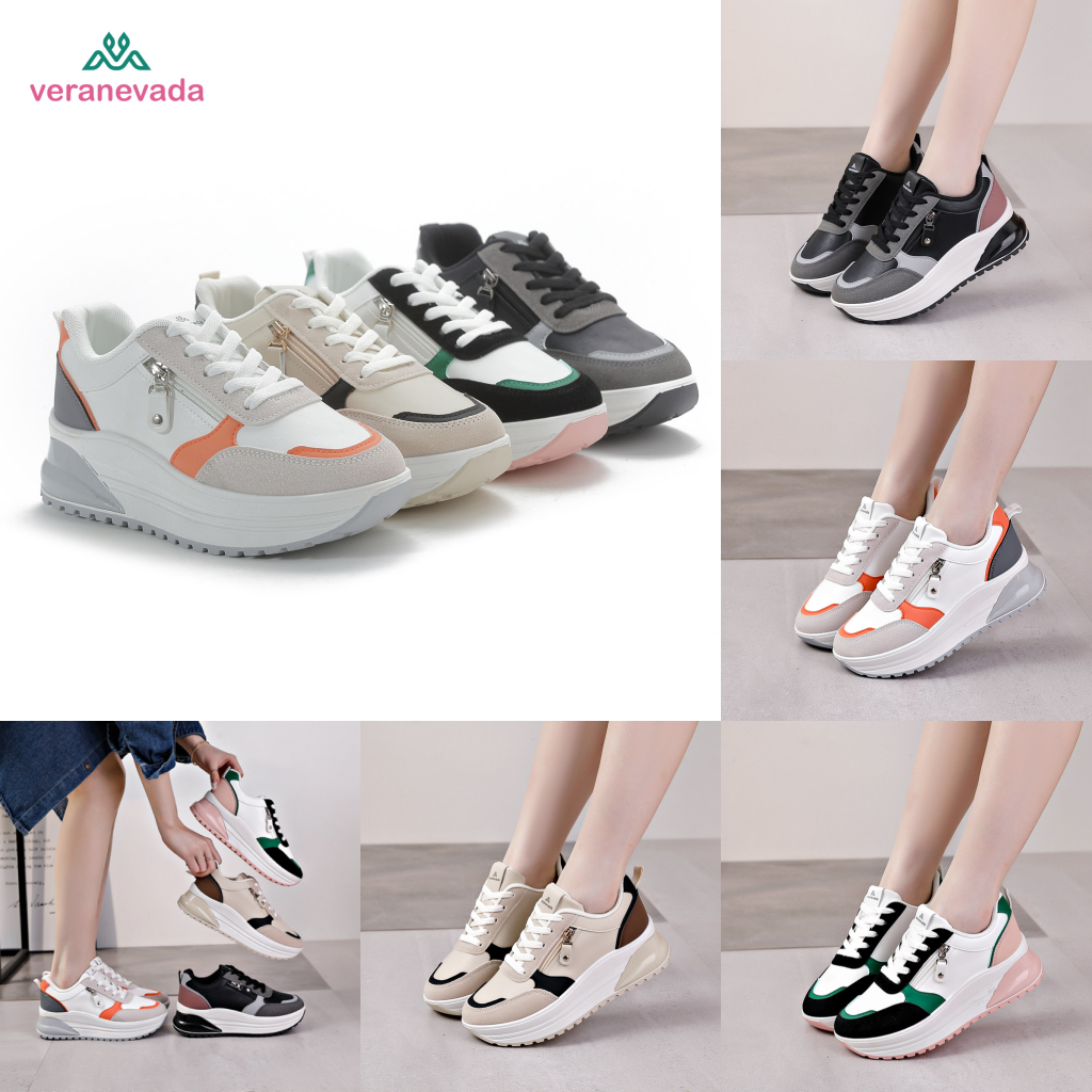 Jual Vera Nevada Sepatu Sneakers Wanita Sport Shoes VN1251 | Shopee ...