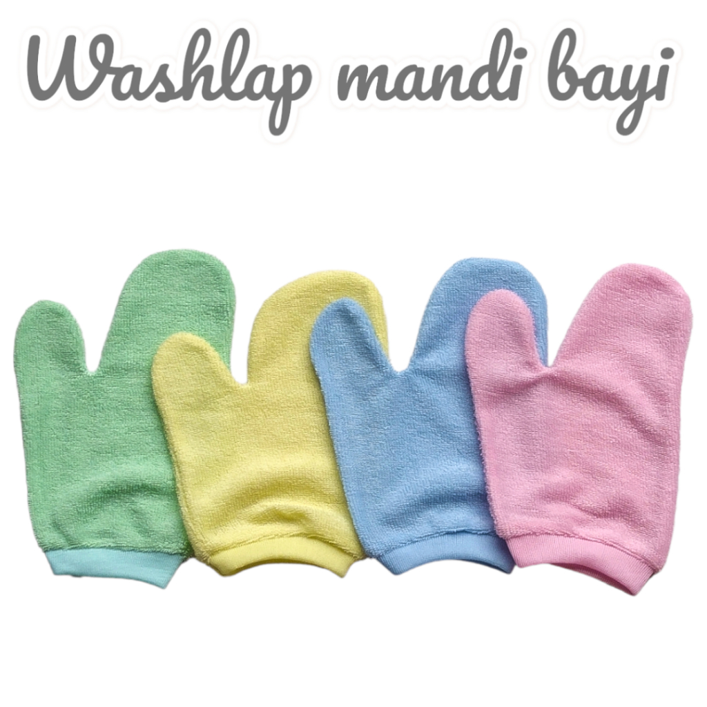 Jual waslap bayi lap mandi bayi lembut 1 PCS | Shopee Indonesia