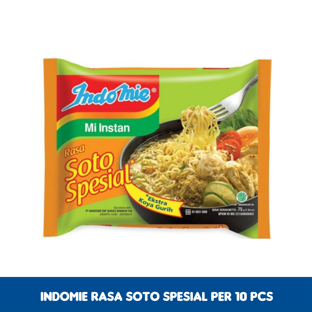 Jual Indomie Rasa Soto Spesial Per 10 Pcs | Shopee Indonesia