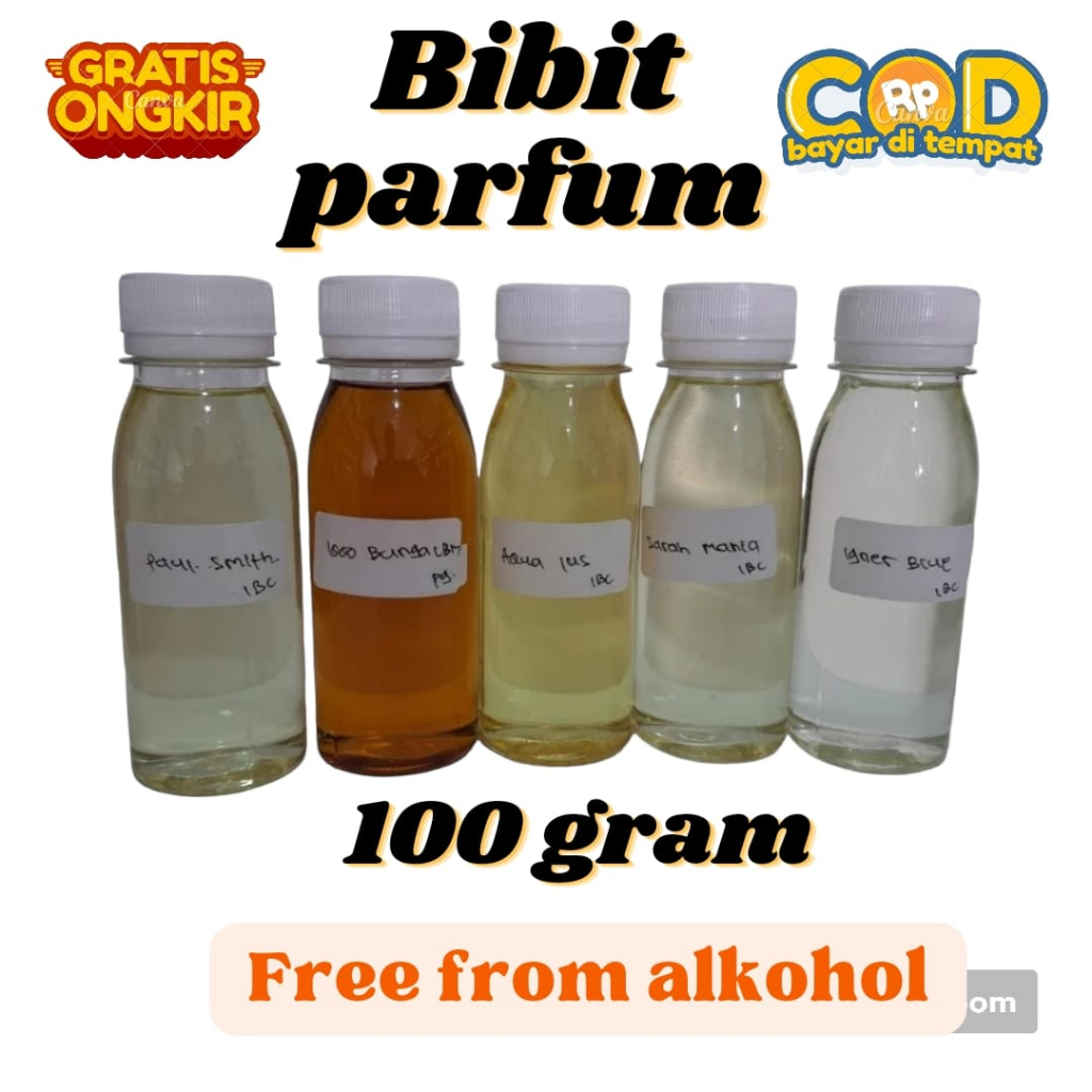 Jual (OV 100 GR) BIBIT PARFUM NON ALKOHOL BERKUALITAS HARGA EKONOMIS ...