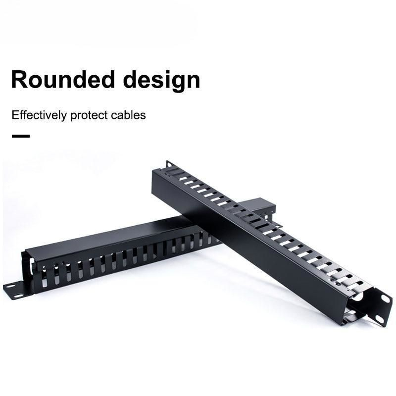 Jual 19inch Kabel Rak Server Metal Wire Management 1U Untuk Rack Server ...