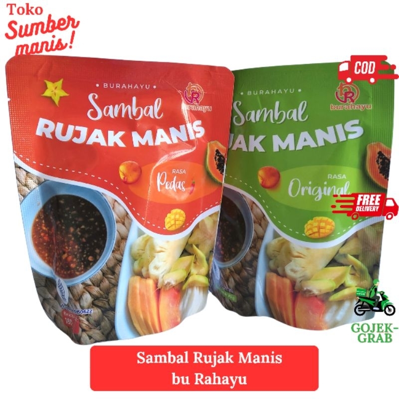 Jual Sambal Rujak Manis / Rujak Buah Oleh Oleh Malang | Shopee Indonesia