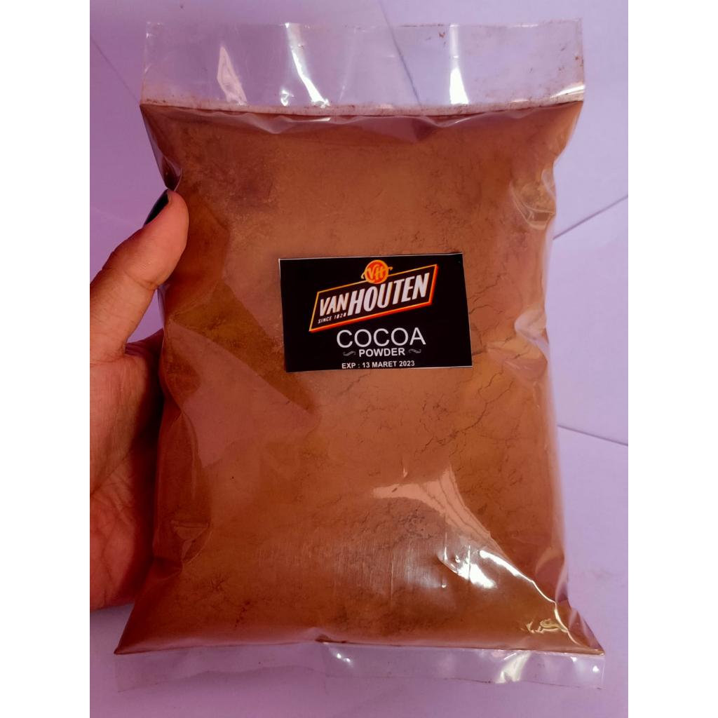 Jual bubuk coklat Van houten/ COCOA Powder kemasan 250 gram | Shopee ...