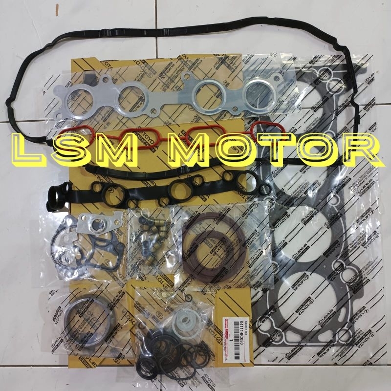 Jual paking set packing set gasket full set Innova Inova old bensin hilux bensin lama bahan ...