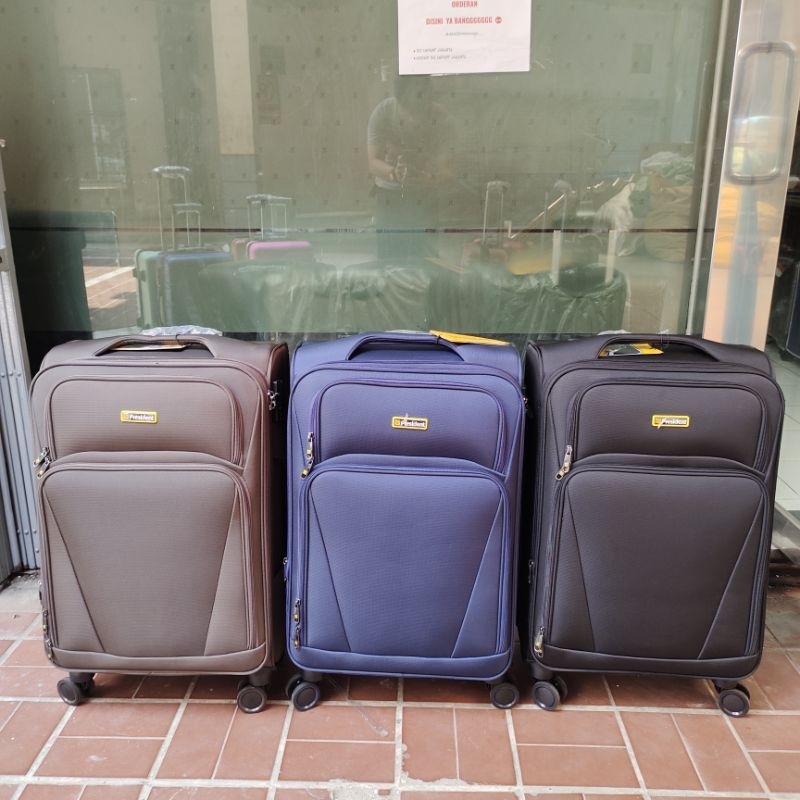 Jual Koper President Bahan Kain Kanvas Import ORI, 20" / 24" Inch ...