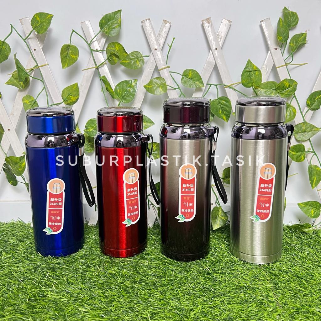 Jual Botol Vacuum Stainless Steel 3 Ukuran | Termos Stainless | Botol ...