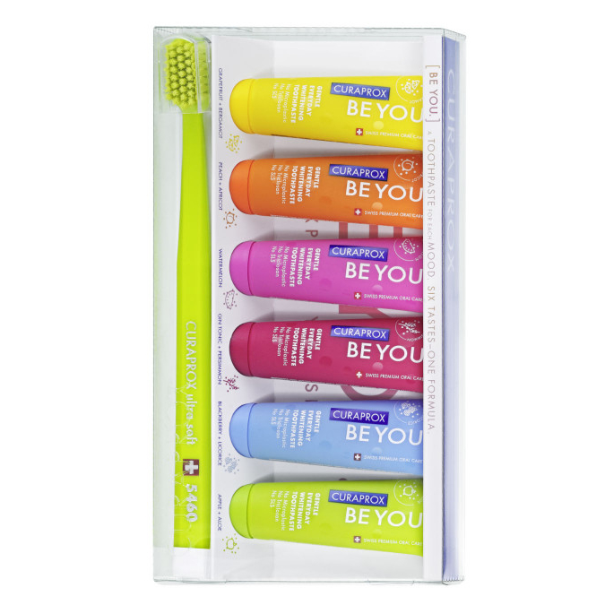 Jual CURAPROX BE YOU Taste Pack 10ML ( Toothpaste + Toothbrush ...