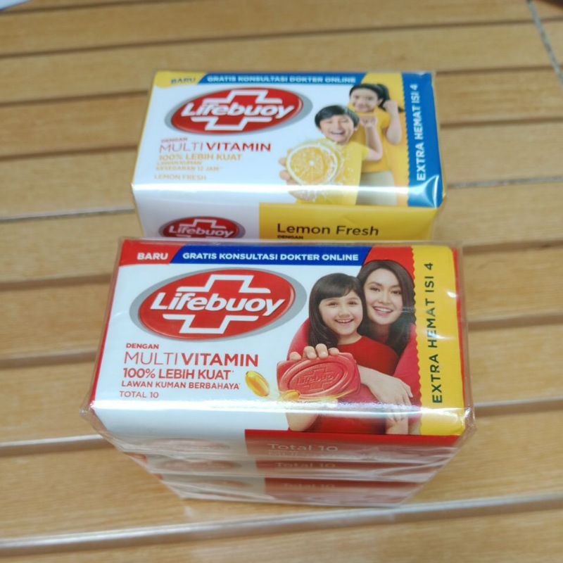 Jual lifebuoy isi 4 @100gr | Shopee Indonesia
