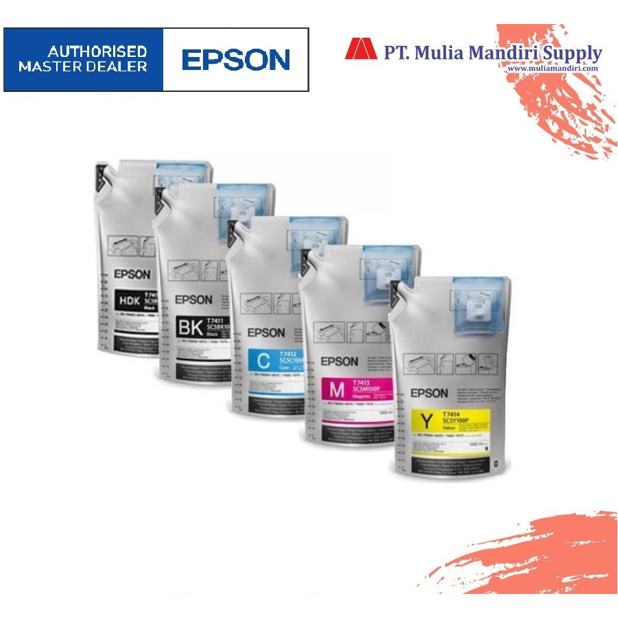 Jual Tinta Epson T741 - EPSON SureColor F6270/F6070/F7270/F7170/F7070/F9330/F9270 Printer Ink ...