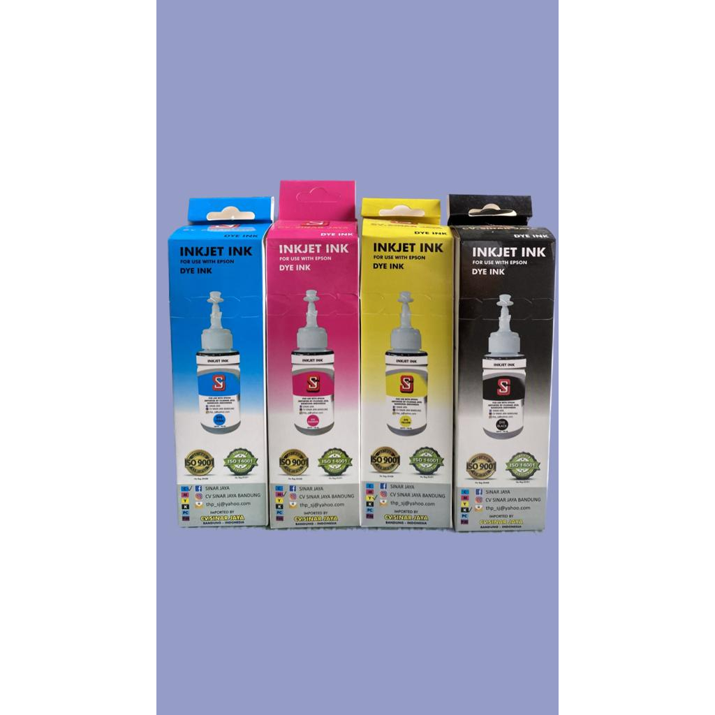 Jual Tinta Epson DYE (CMYK-100ml) | Shopee Indonesia