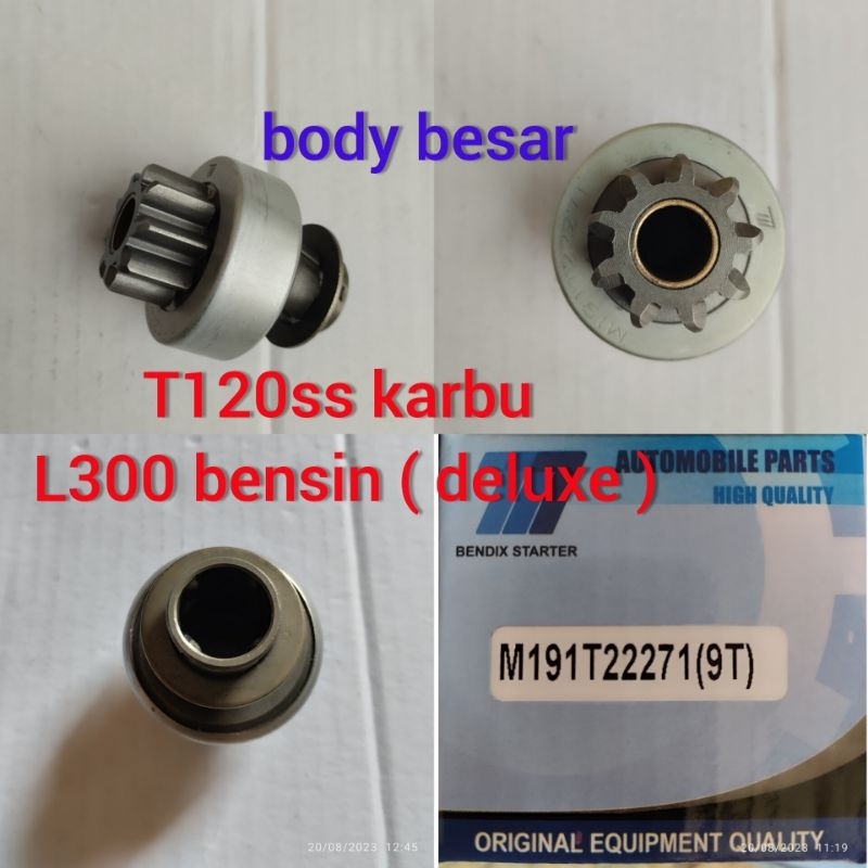 Jual BENDIK DINAMO STARTER MITSUBISHI T120SS KARBU DAN L300 BENSIN/L300 ...