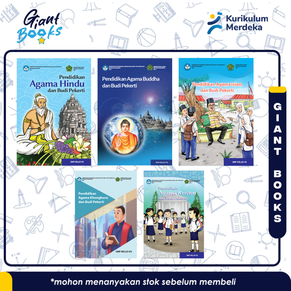Jual GIANT Books – (KURIKULUM TERBARU) Buku Siswa / Buku Teks HET Kurmer Sekolah Agama SMP Kelas ...