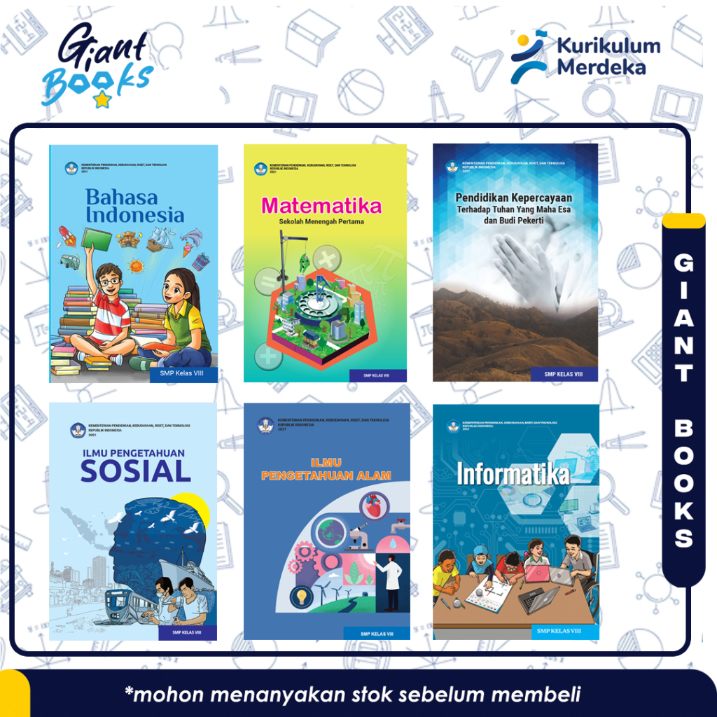 Jual GIANT Books – (KURIKULUM TERBARU) Buku Siswa / Buku Teks HET Kurmer Sekolah SMP Kelas 8 ...