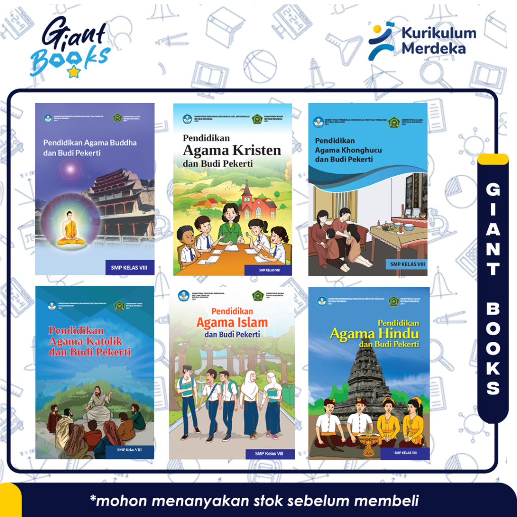 Jual GIANT Books – (KURIKULUM TERBARU) Buku Siswa / Buku Teks HET Kurmer Sekolah Agama SMP Kelas ...