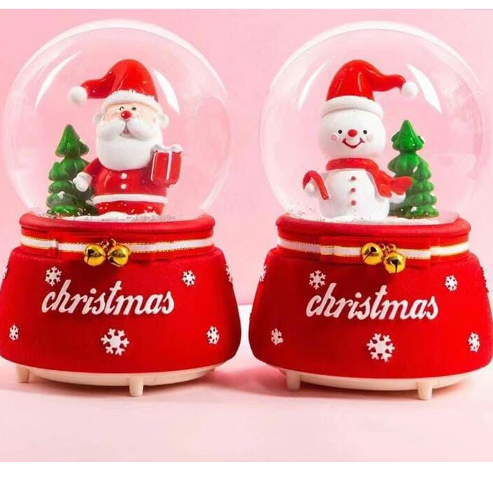 Jual Snowball Bola Musik Air / Bola Musik Salju Medium Cewek Cowok ...