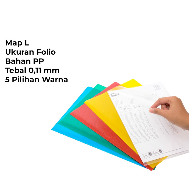 Jual Bantex Map L Plastik Bening PP Clear Sleeve Folio F4 Green ...