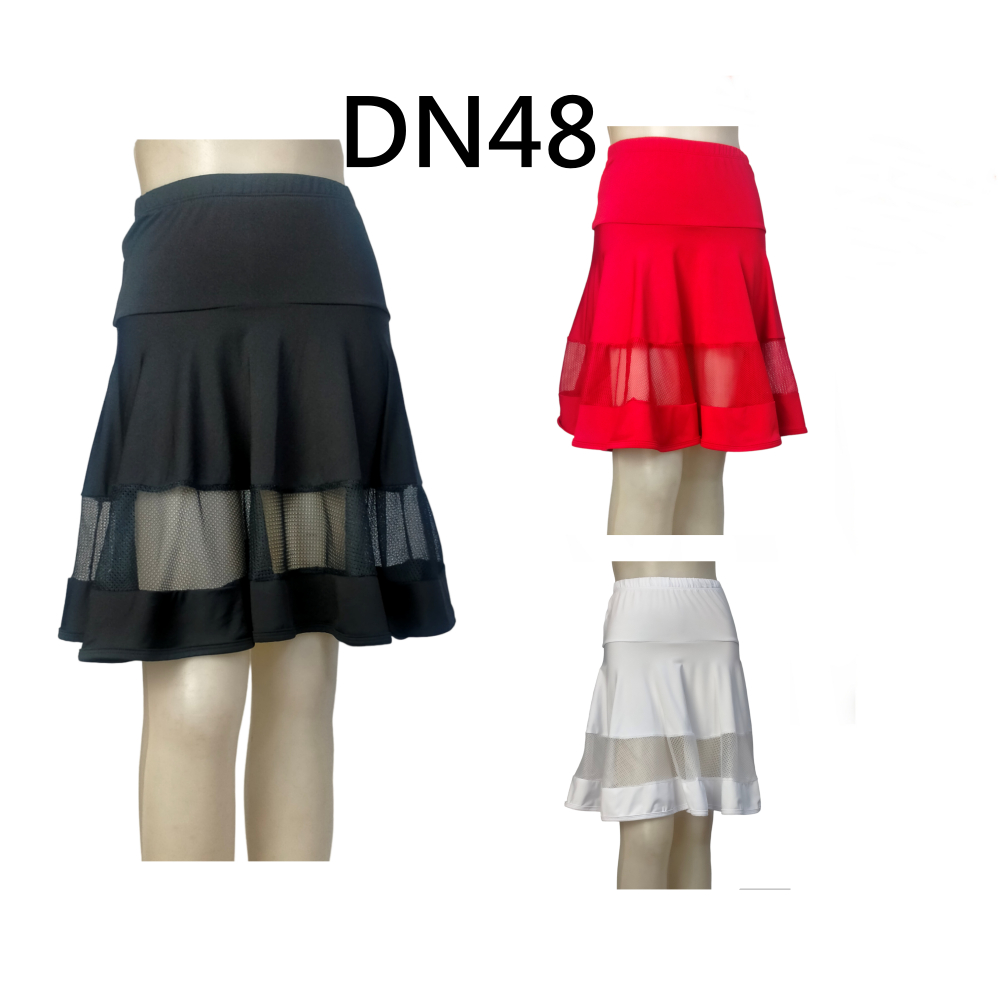 Jual ROK LINE DANCE LATIN DANCE MODEL CIRCLE ROK JALA JARING KODER DN48 ...