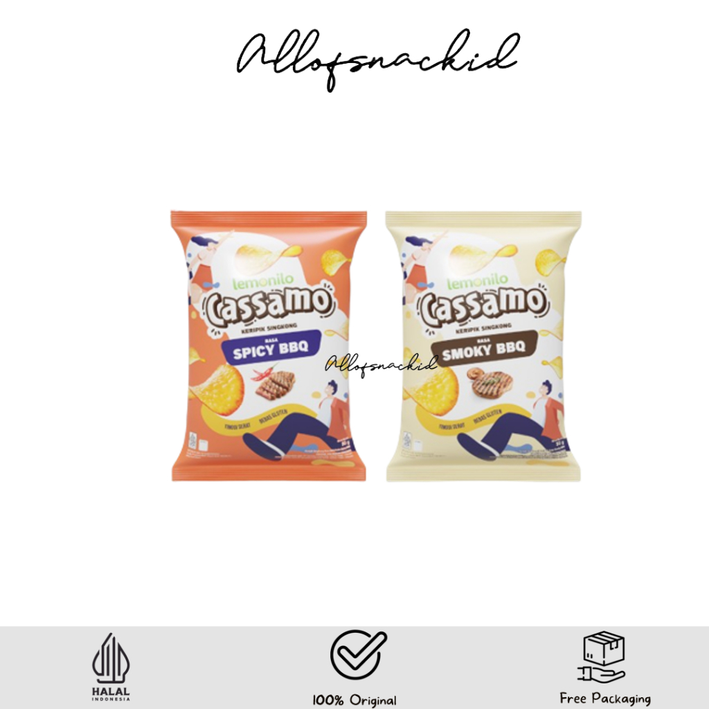 Jual Lemonilo - Cassamo - Keripik Singkong - 50gr - Smoky BBQ / Spicy ...