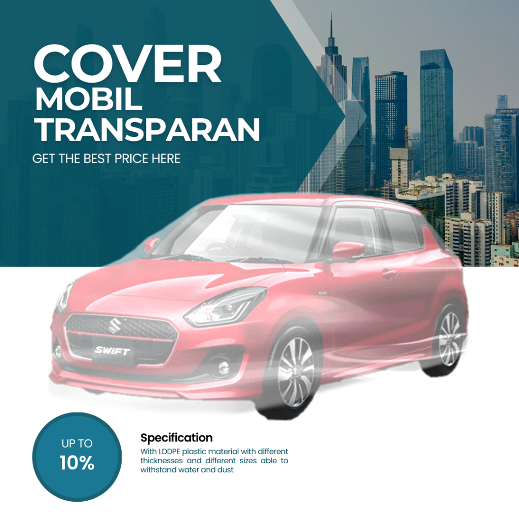 Jual Sarung Mobil Transparan - Cover Mobil Plastik Tebal, Sarung Mobil ...