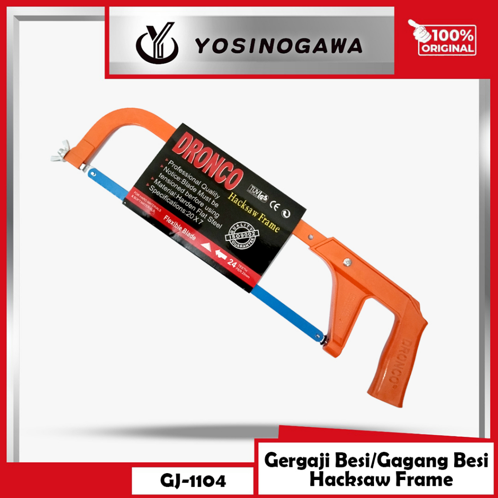 Jual YOSINOGAWA - GERGAJI Gagang Stang Graji Besi Fixed Paten Hacksaw ...