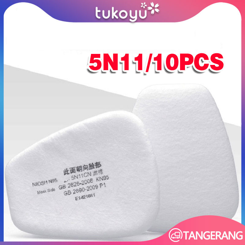 Jual Filter Masker 5N11 Refill Seri 6000 10pcs/Filter Respirator Untuk ...