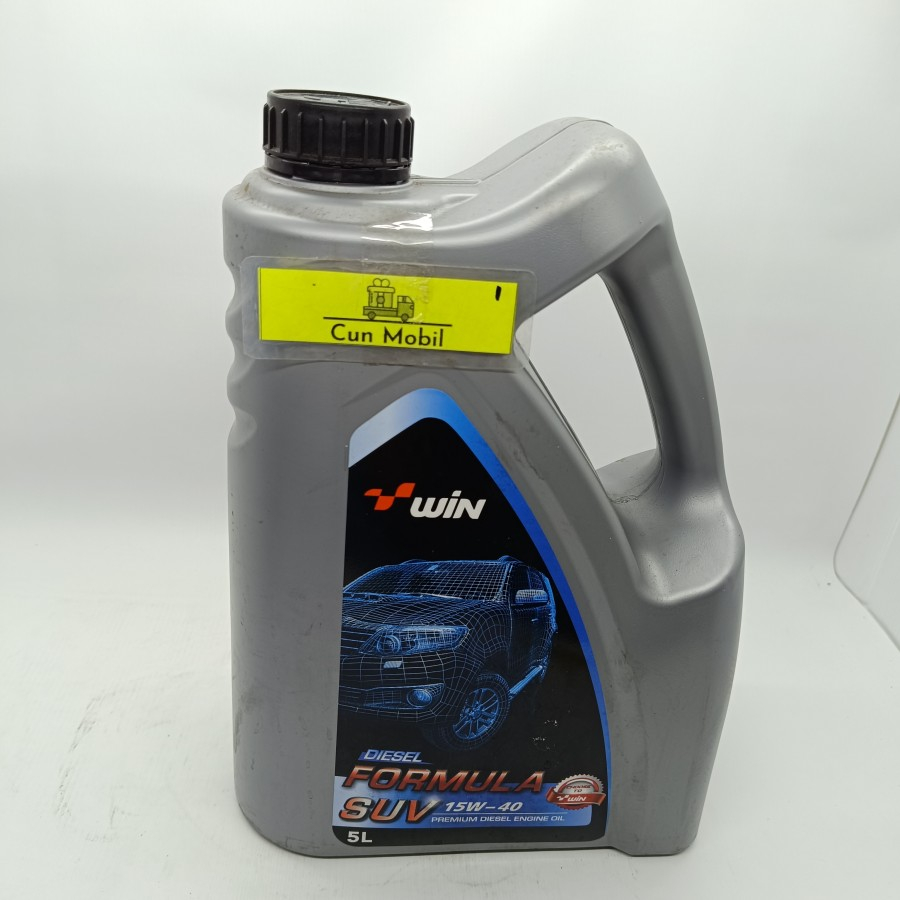 Jual Oli mesin Win sae 15W 40 5 liter Turbo Diesel Engine Oil | Shopee ...