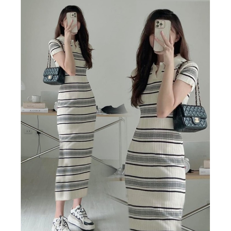 Jual Dress Rajut Ayolla - Baju Wanita - Long Dress - Dress Rajut Wanita ...