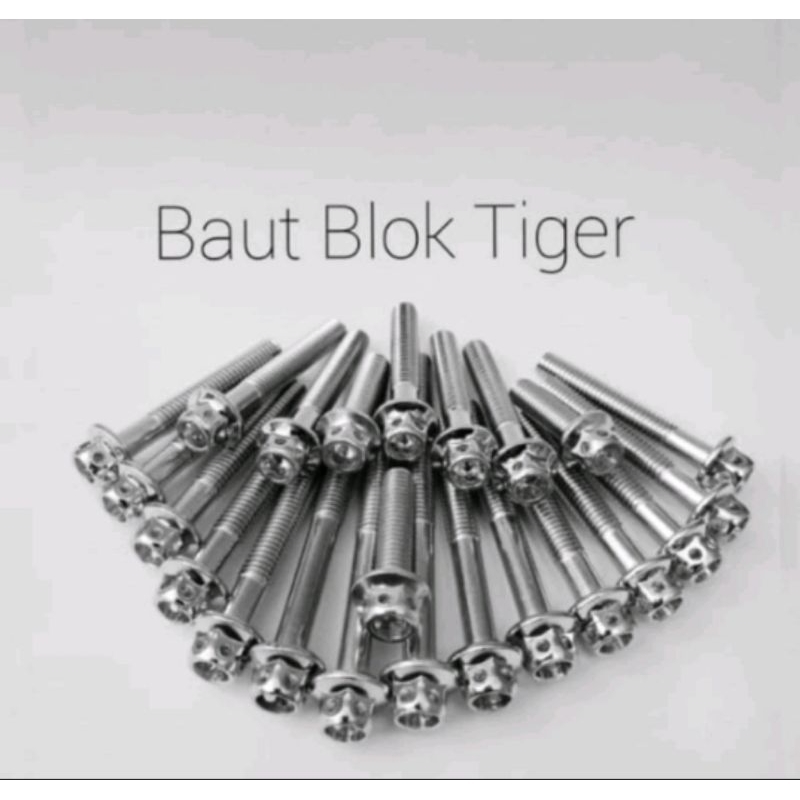 Jual baut blok mesin probol motor Tiger | Shopee Indonesia