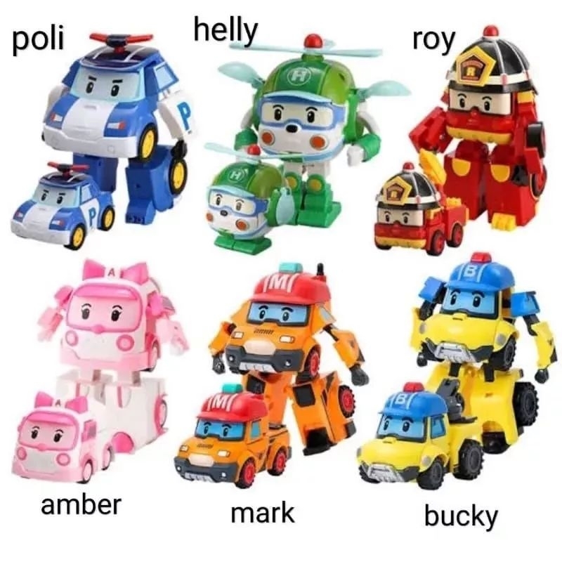 Jual MAINAN ROBOT POLY HELLY ROBOCAR POLI DAN ROBOT MARVEL AVENGERS ...